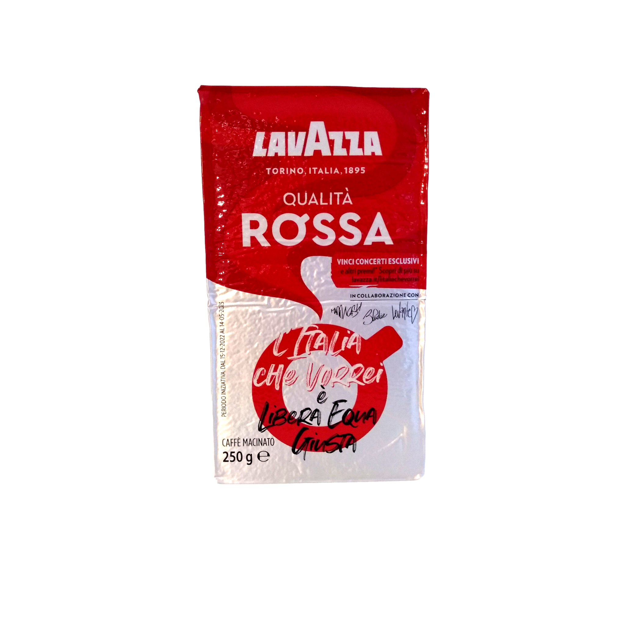 LAVAZZA GROUND COFFEE GR 250 ROSSA RED X 20 – Bottegana